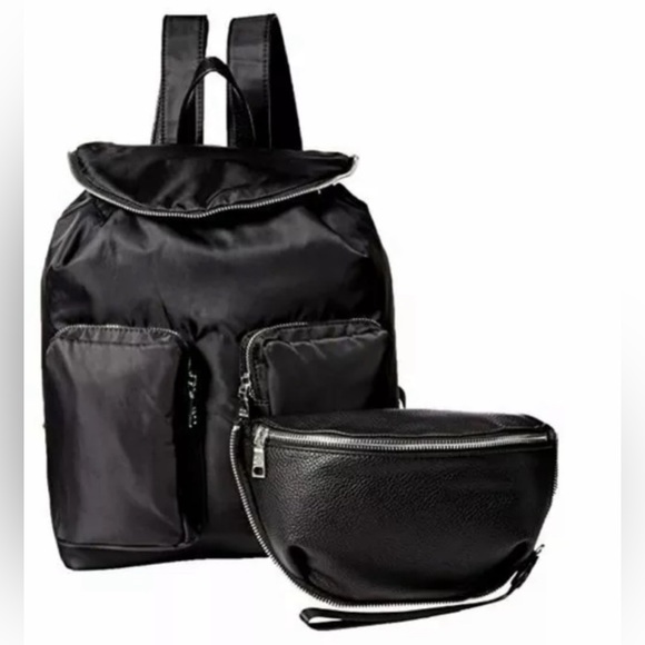 Steve Madden | Bags | Steven Madden Backpack Purse With Detachable ...